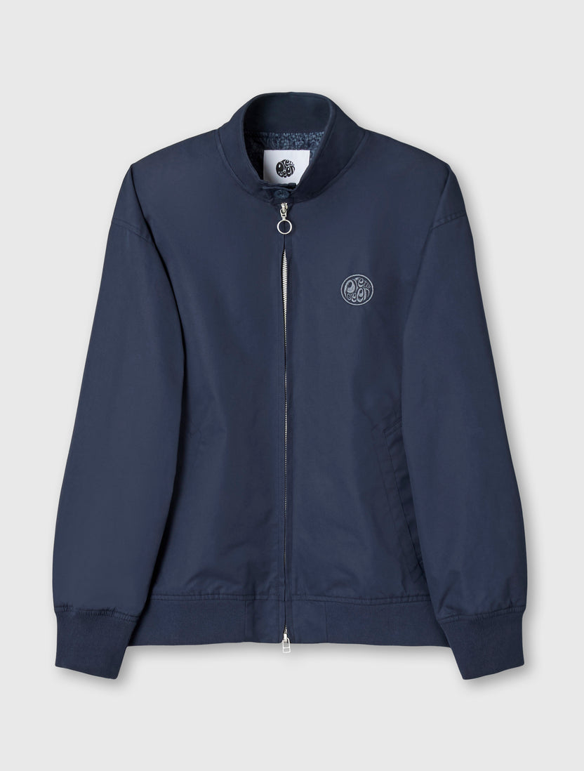 Navy Walker Harrington – Pretty Green Store