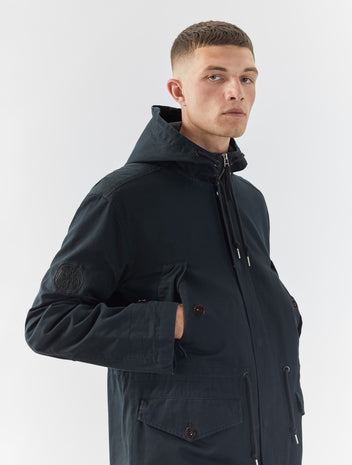 Black Cassette Parka – Pretty Green Store