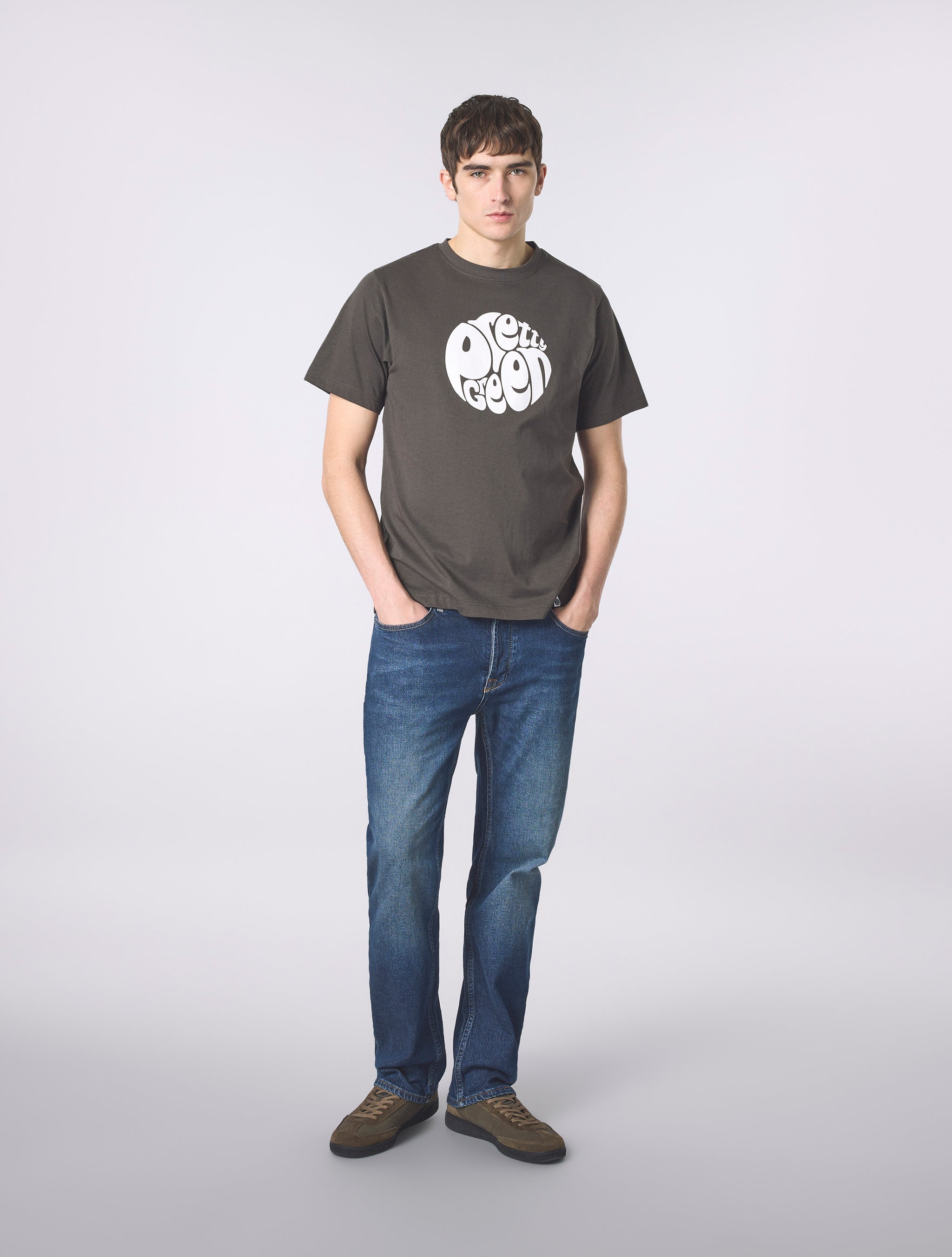 Charcoal Gillespie T-Shirt – Pretty Green Store