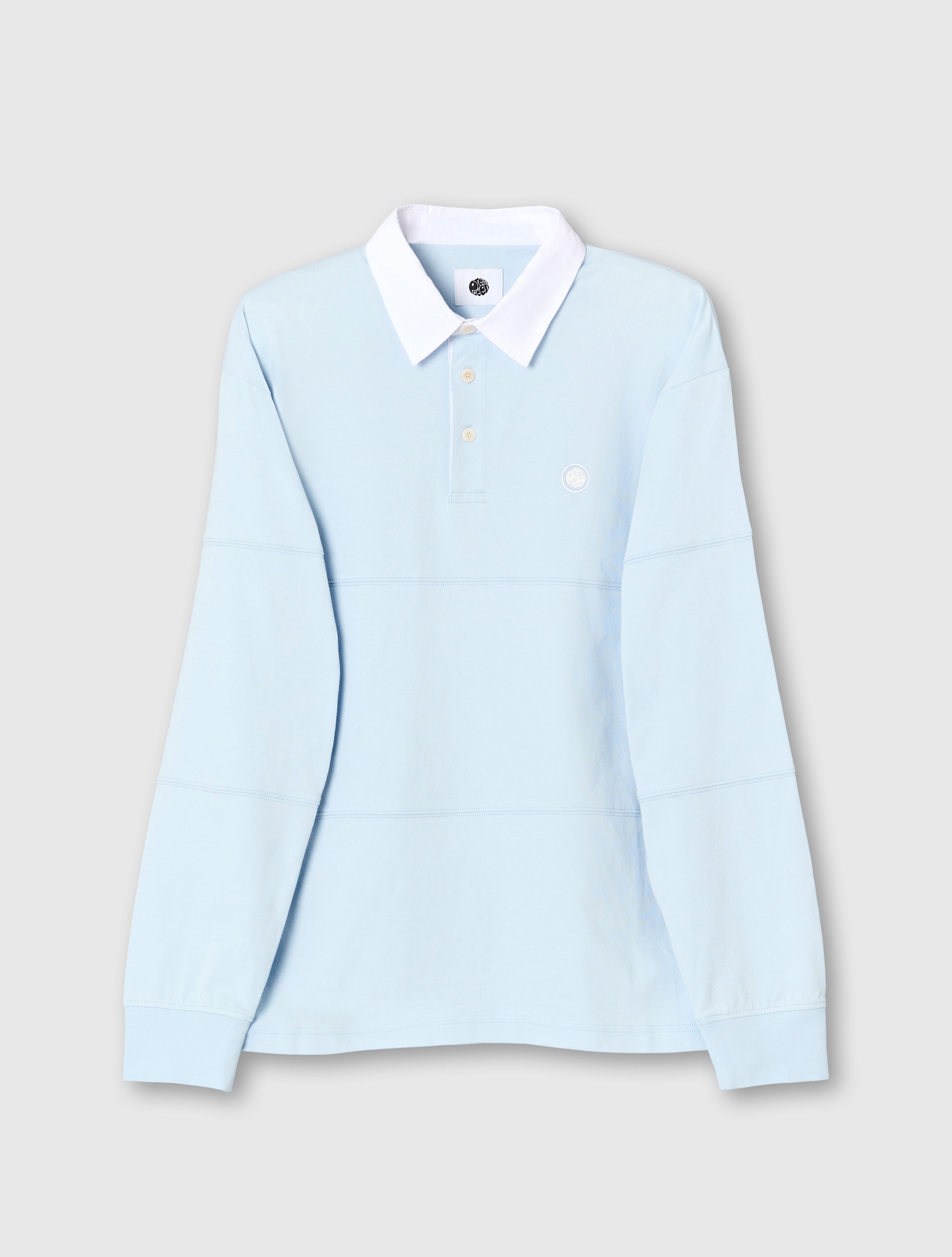 Light Blue Islington Rugby Polo – Pretty Green Store